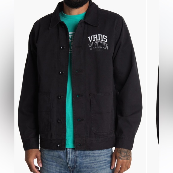 Vans | Jackets & Coats | Vans Varisty Drill Chore Coat Denim Jacket ...